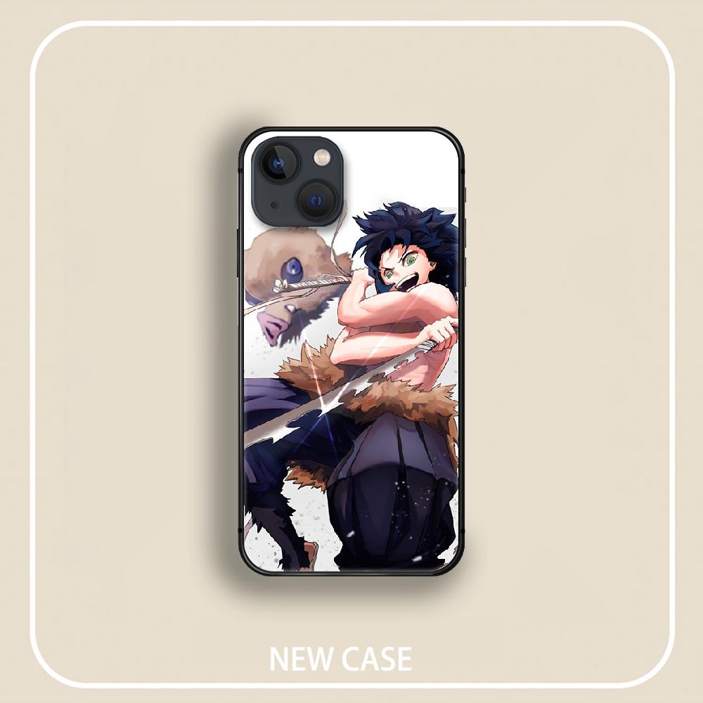 Buy Demon Slayer Hashibira Inosuke Soft TPU Phone Case For Iphone ...
