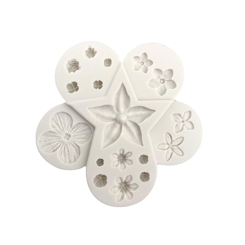 💰Cumpără Forma de flori silicon mucegai fondant Cupcake DIY polimer ...
