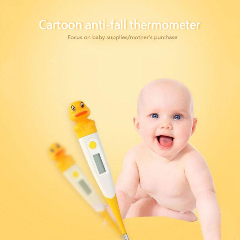 Buy Cute Children Kids Thermometer Soft Touch Infant Waterproof ...