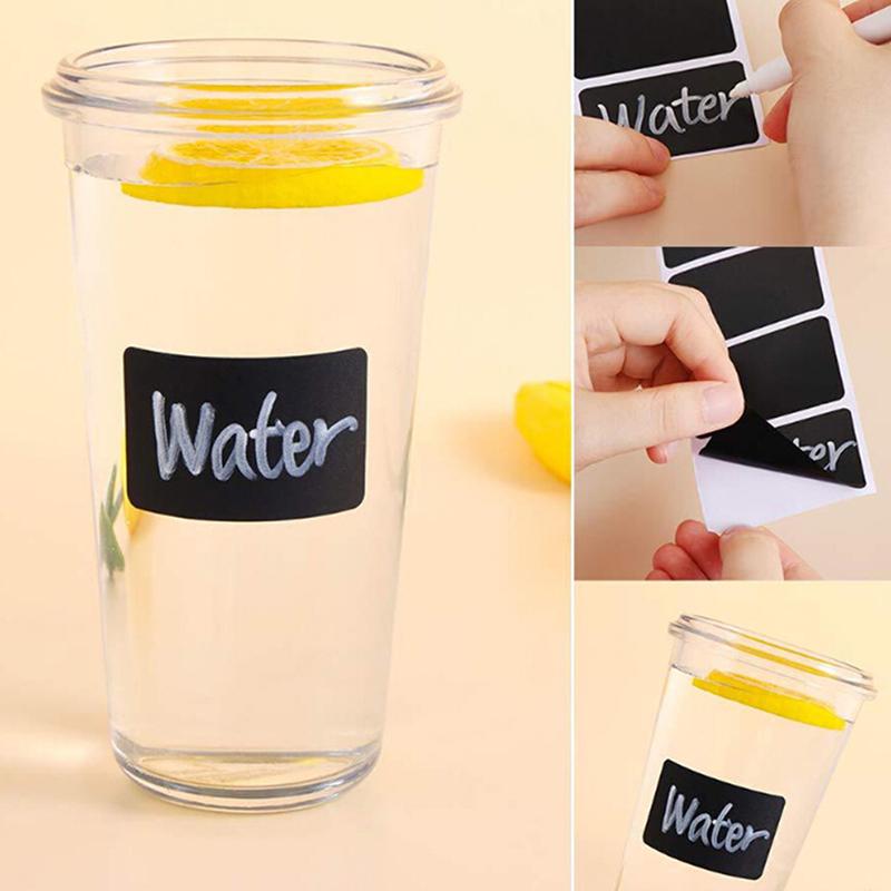 Buy 120Pcs/Roll Waterproof Sticker Kitchen Bottle Label Jam Jar Tag ...