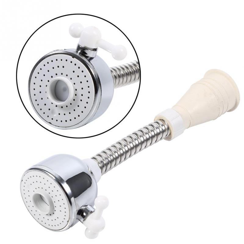 Kitchen Adjustable Water Saving Tap Hose Faucet Aerator Diffuser 360 ...