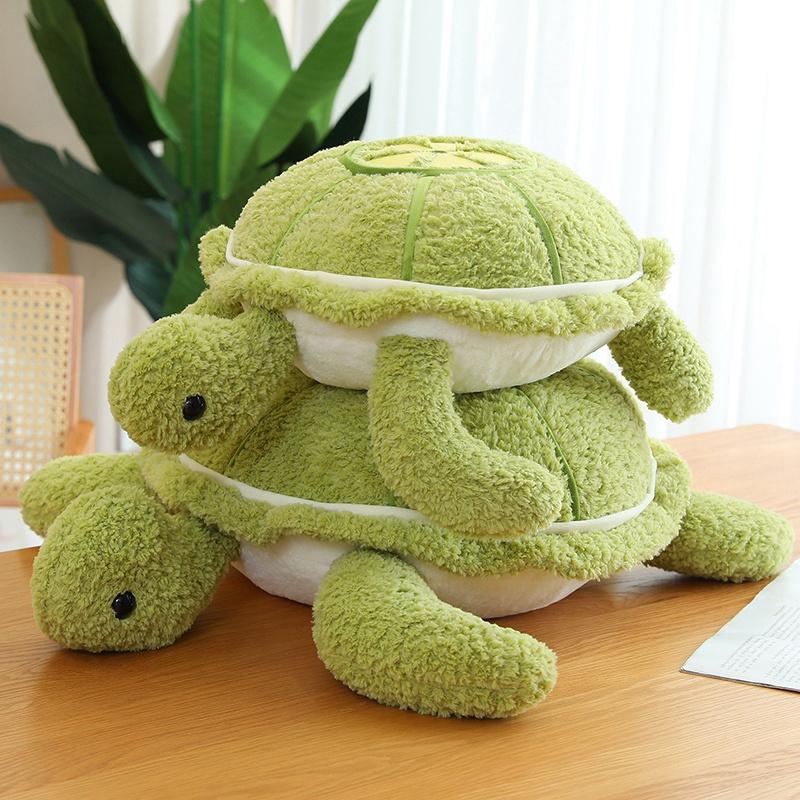Kaufe 30-90CM Turtle Plush Toy Doll Sea Life Tortoise Pillow Hug ...