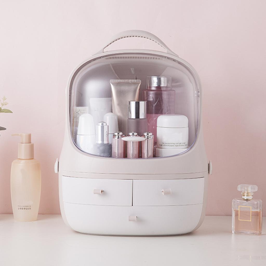 Buy Portable Cosmetics Storage Boxes Dust-proof Water-proof Makeup ...