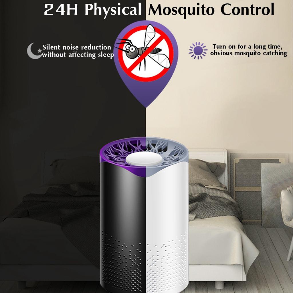 Buy 3601 Quiet Photocatalyst Mosquito Killer Lamp USB Pest Control ...