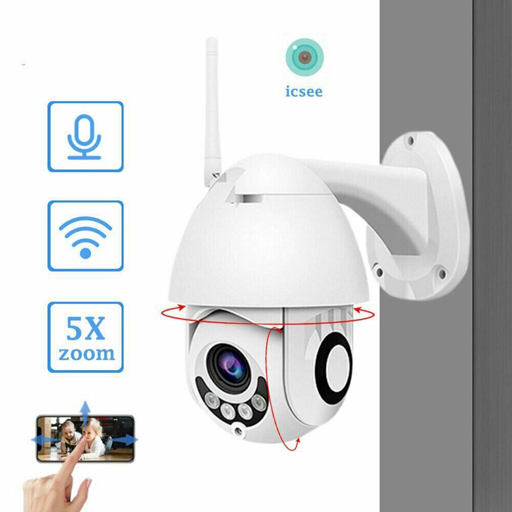 Wireless Full HD 1080P WIFI Security IP Monitor Camera Outdoor Audio ...