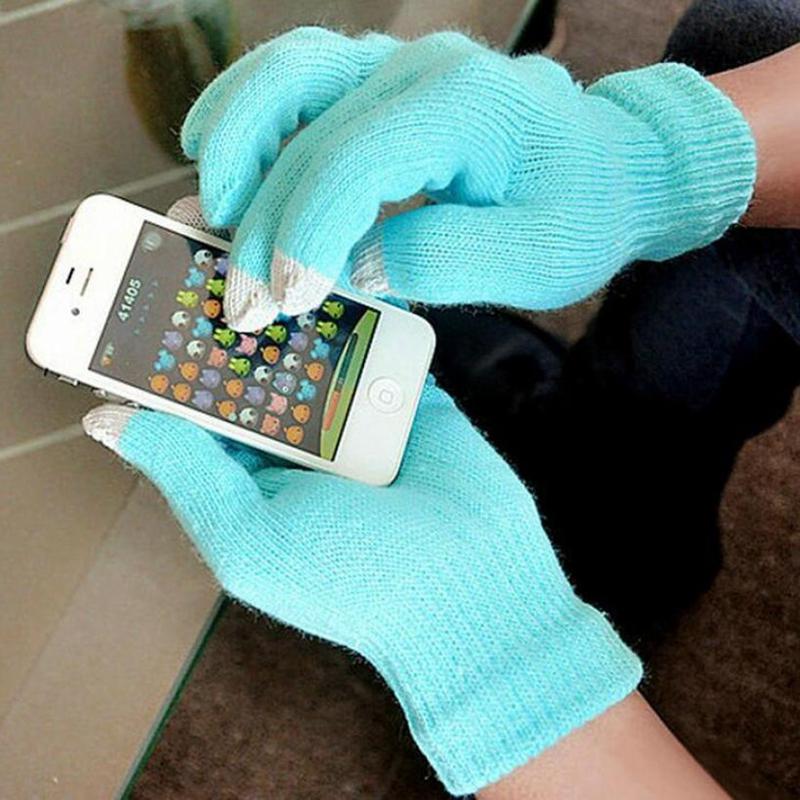 Buy New Magic Touch Screen Gloves Smartphone Texting Stretch Adult One ...