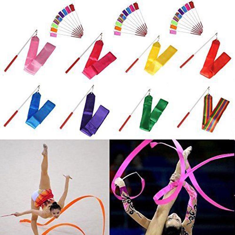 Buy Beauty Dance Gym Rhythmic Ballet Streamer Twirling Art Gymnastic ...