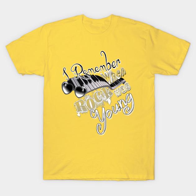 Summer Fashion Clothing Tshirt I Remember When Print Men Solid Color ...