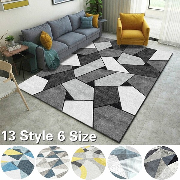 Buy Modern 3D Printing Geometric Carpet Area Rug Floor Rugs for Living ...