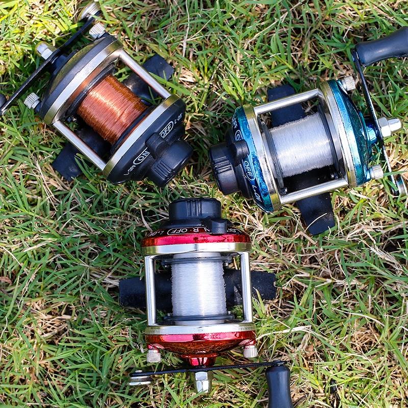 Mini Ice Fishing Rolling Reels Line Drum Wheel Ice Liner Fishing Tools ...