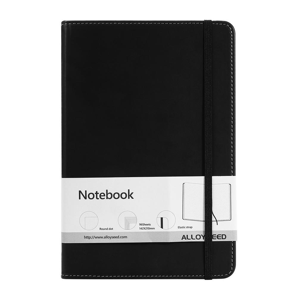 Hardcover 96 Sheets Wood-free Paper Notebook A5 Diary Writing Notepad ...