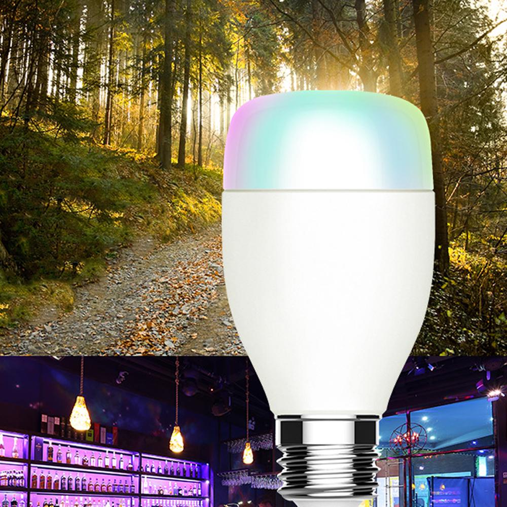 Buy Intelligent WiFi SmartBulb LED Light Lamp Remote Home IFTTT E27 7W ...