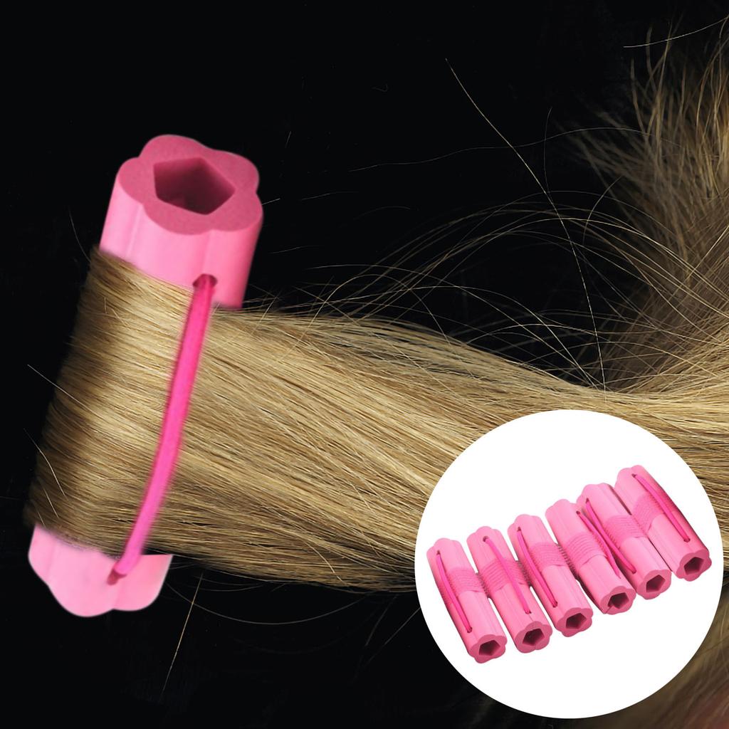 Cheap 6 Pieces Sponge Curler Large Soft Foam Styling Curler 10cm Ladies ...