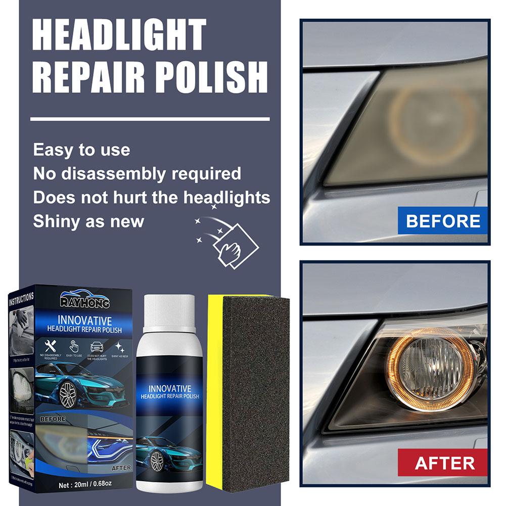 Buy Headlight Repair Polish Car Headlamp Repair Fluid Liquid Kit ...