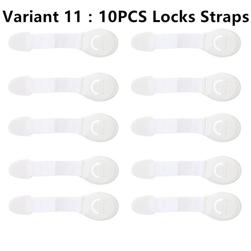 1-30PCS Fridge Security Lock Plastic Lock Cabinet Cupboard Locks ...
