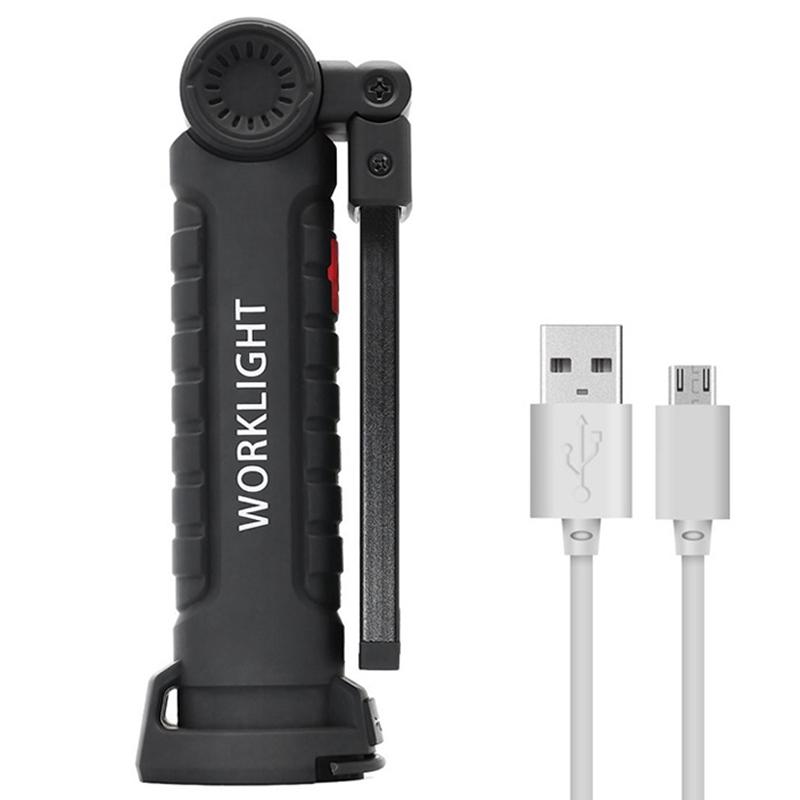 Buy Rechargeable Work Light Portable with Magnetic Base Ultra Bright ...