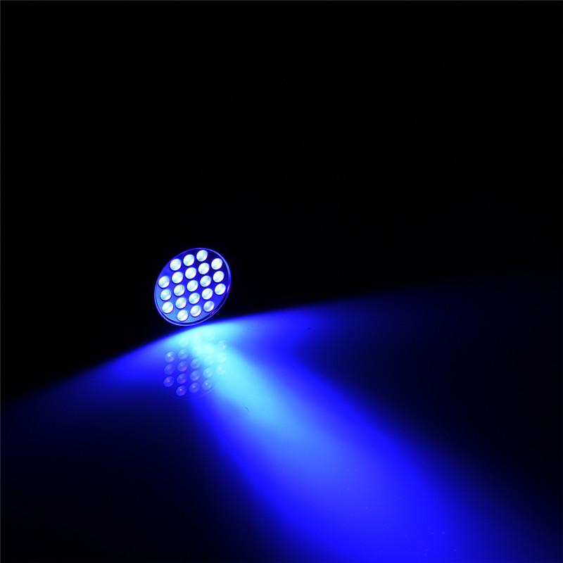 UV Flash Light 21LED Ultraviolet Scorpion Tracking Lamp Torch Outdoor ...
