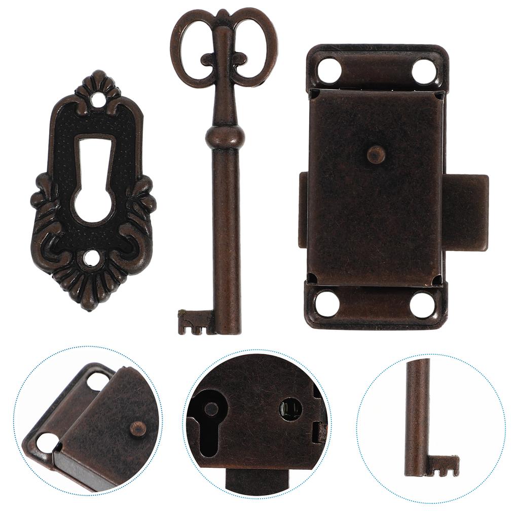 Buy Buyawilldeal2 Sets Decorative Retro Antique Furniture Locks ...