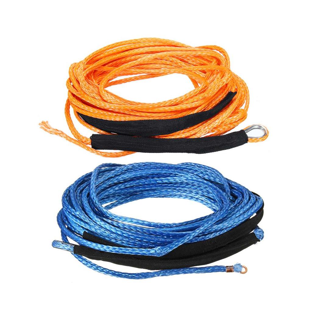 Buy 15m 5mm/5.5mm/6mm Towing Winch Cable Rope String Line Synthetic ...