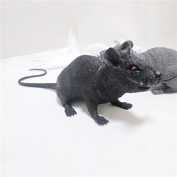 Buy 3pcs Realistic Stimulated Rat Toy Spooky Prank Animals Prank Toys ...