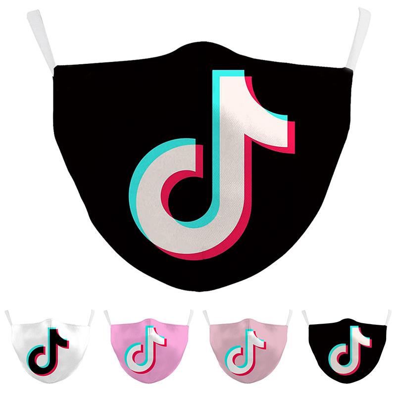 Tiktok Mask Cute Cartoon Face Masks 1PC Dust Mask Men and Women Cotton ...