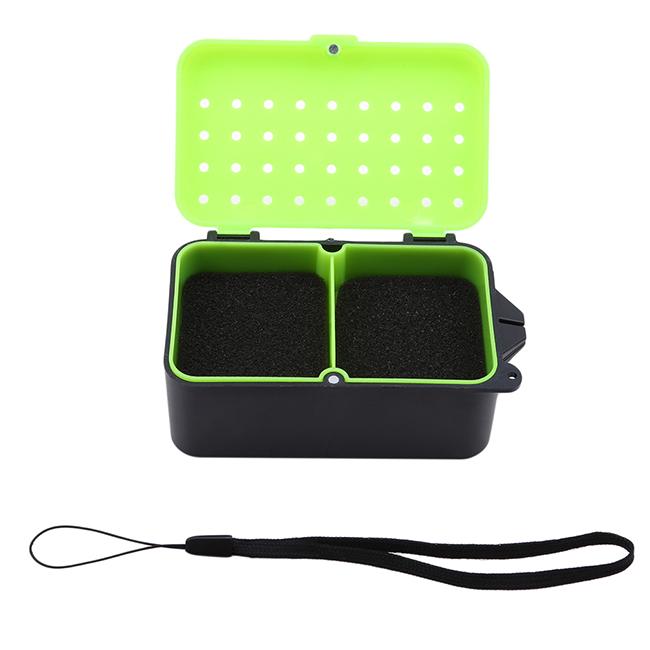 Buy 1pcs Multi-functional Double-layer Four-grid Worm Bait Plastic ...