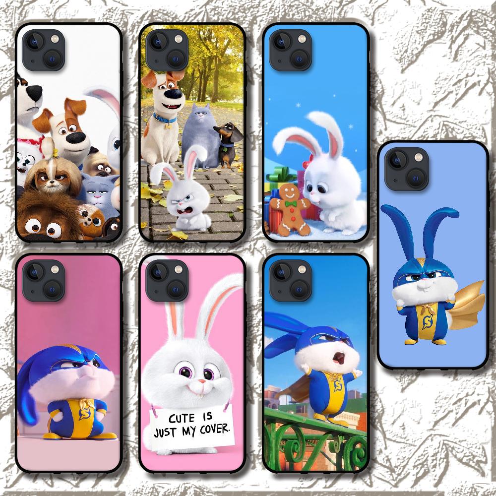 Buy Snowball Pet Cute Rabbit Phone Case For Iphone Samsung Galaxy ...