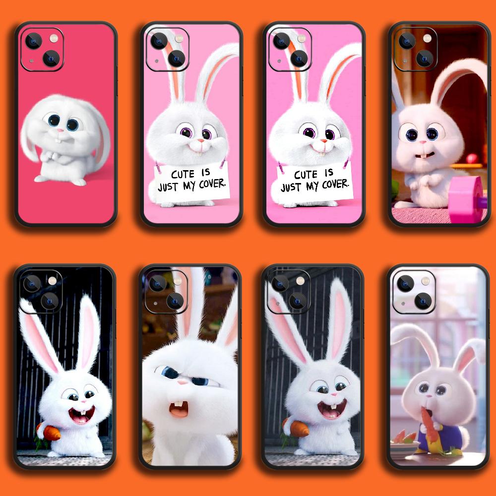 Kaufe Snowball Pet Cute Rabbit Phone Case Cover For Iphone Xiaomi Redmi ...
