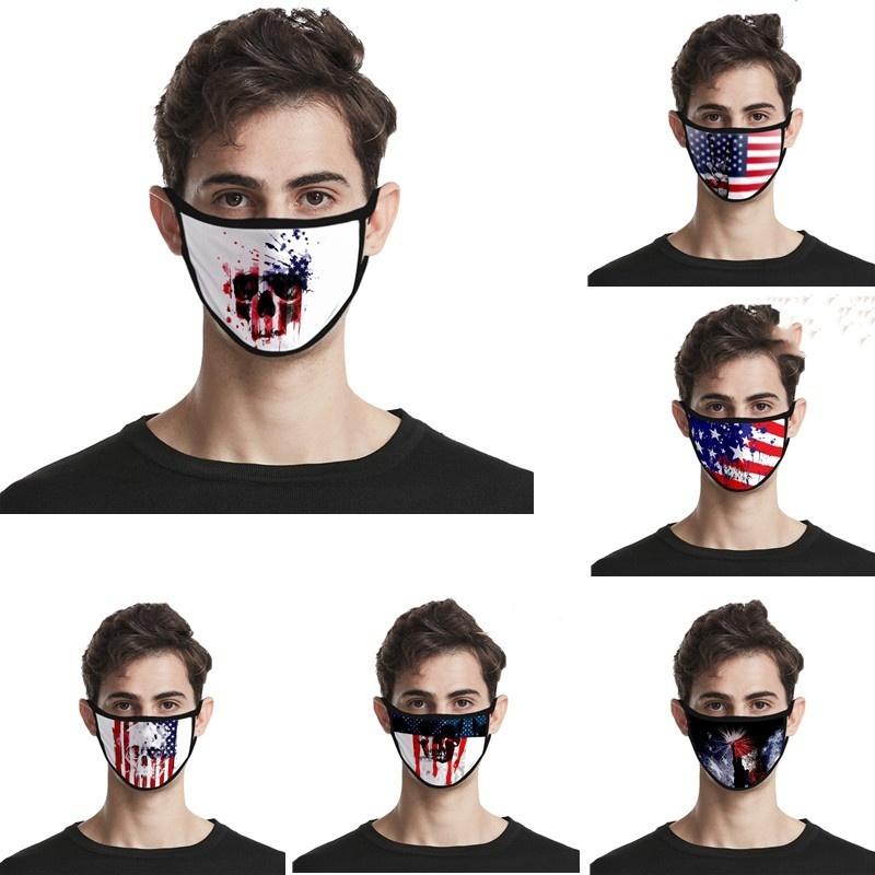 Compre 3D American Independence Day Mask Windproof Dustproof and Haze ...