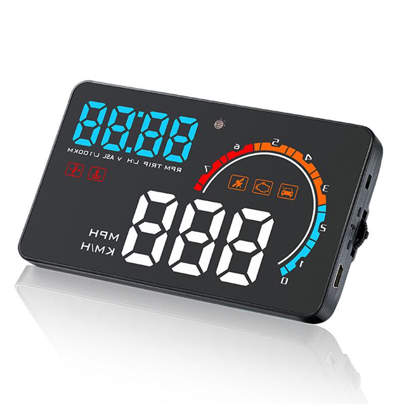 Buy Head Car RPM MPH Speeding HUD Universal Projector Windshield Up ...