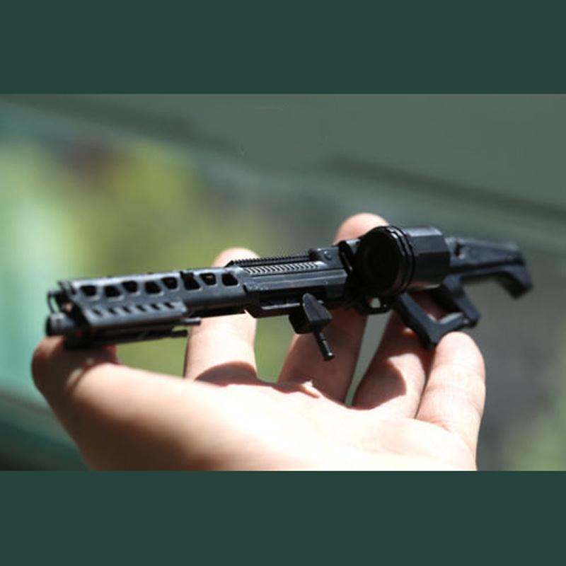 Buy 1/6 Machine Gun 4D Avatar MG62 Assembled Model Black for 12 Inch ...