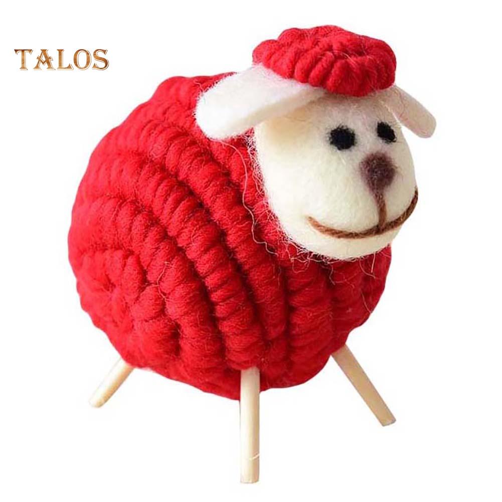 Buy TMC Sheep Model Felt Plush Toy Doll Christmas Kids Gift Room ...