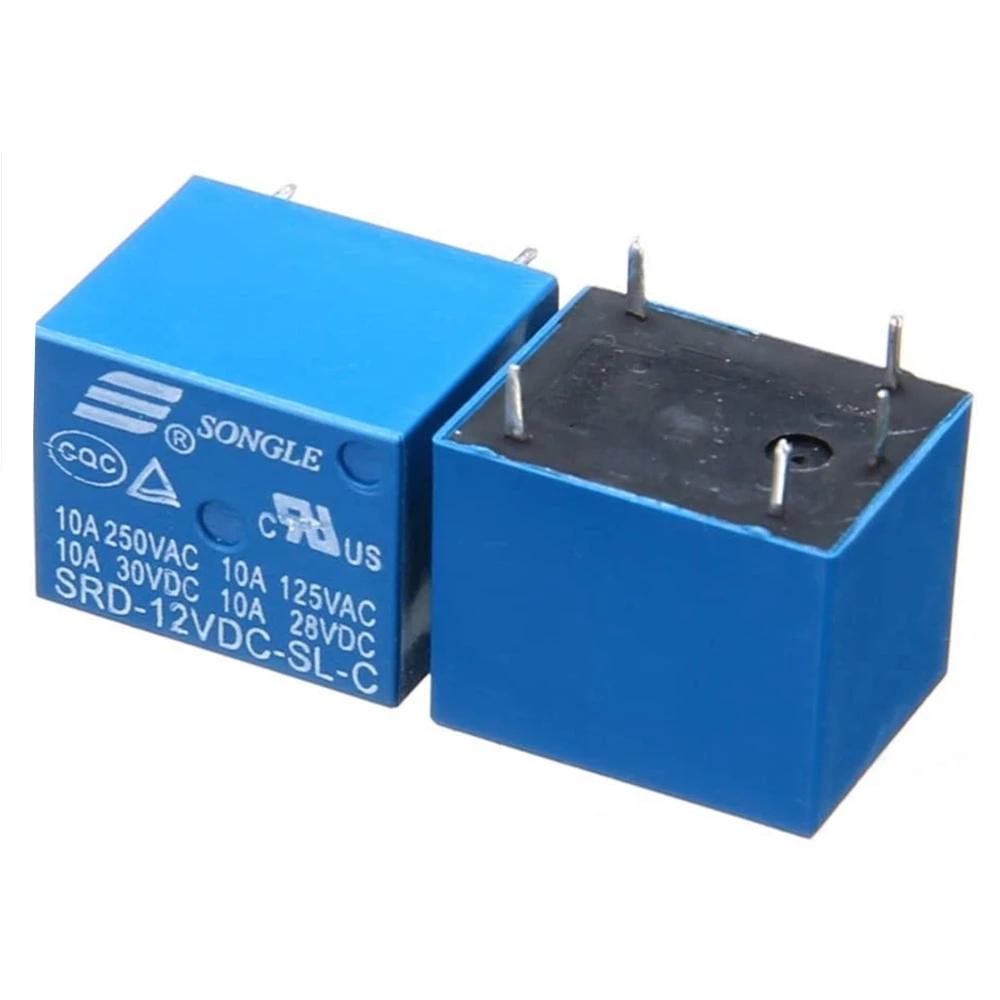 Cheap 5PCS Relay SRD-5V DC-SL-C SRD-12V DC-SL Relays 5PINS High Quality ...
