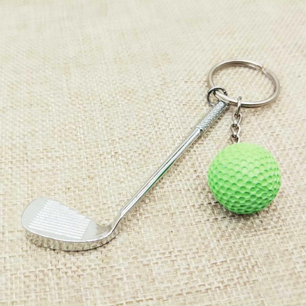 Buy 1pcs Golf Keychain Decorative Keyfob Bag Pendant Key Chain Key Ring ...