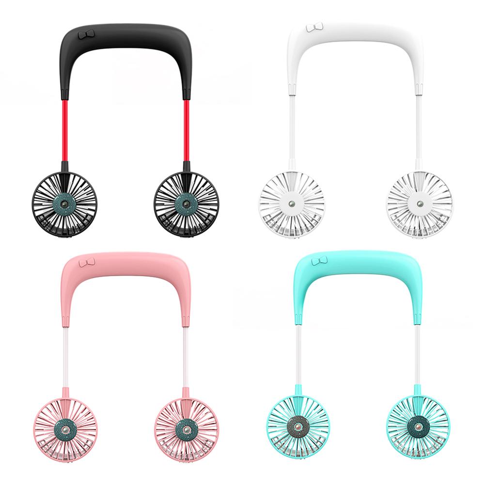 Buy Wearable Portable Mini Hand Free Fan USB Rechargeable Personal ...