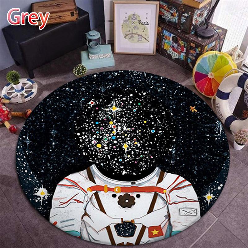 Astronaut Printed Carpet Cosmic Galaxy Mats & Rugs Rocket Pattern ...