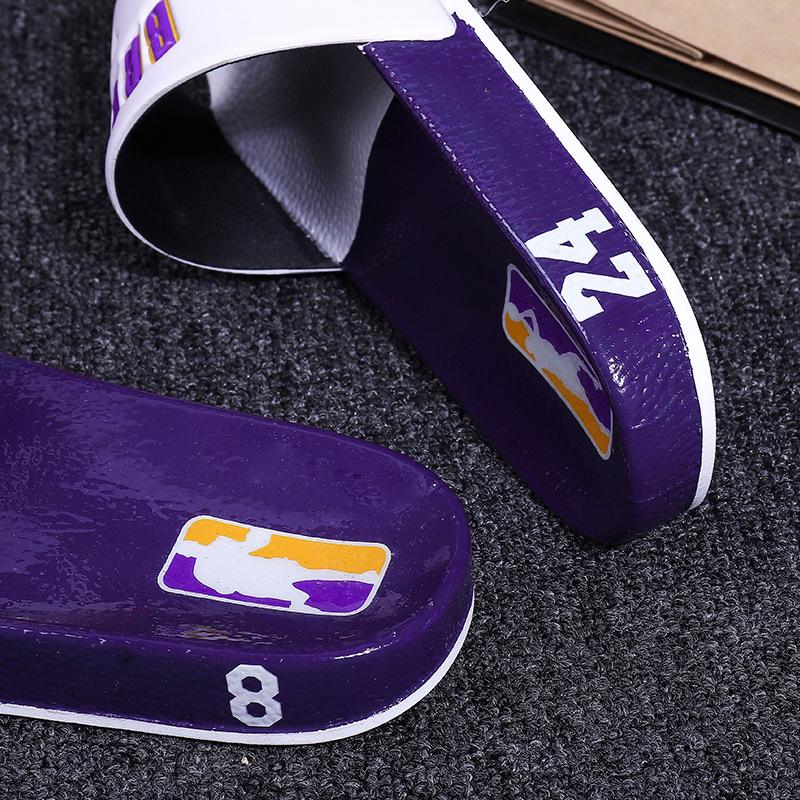 2021 Summer Men's New Basketball Slippers Korean Thick Bottom ...