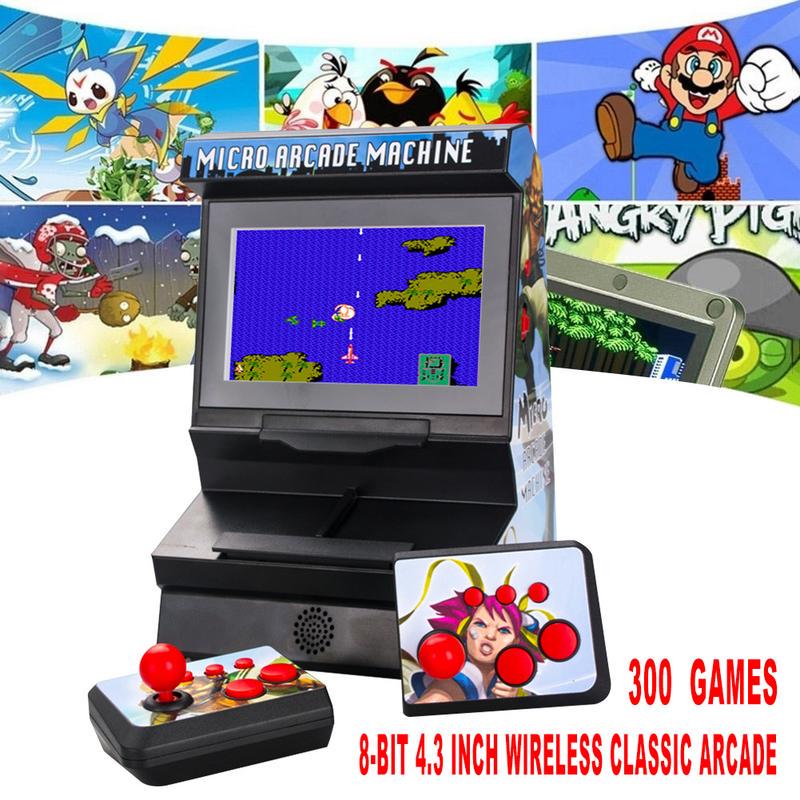 Buy New FC mini-arcade handheld game machine 8-bit wireless large ...
