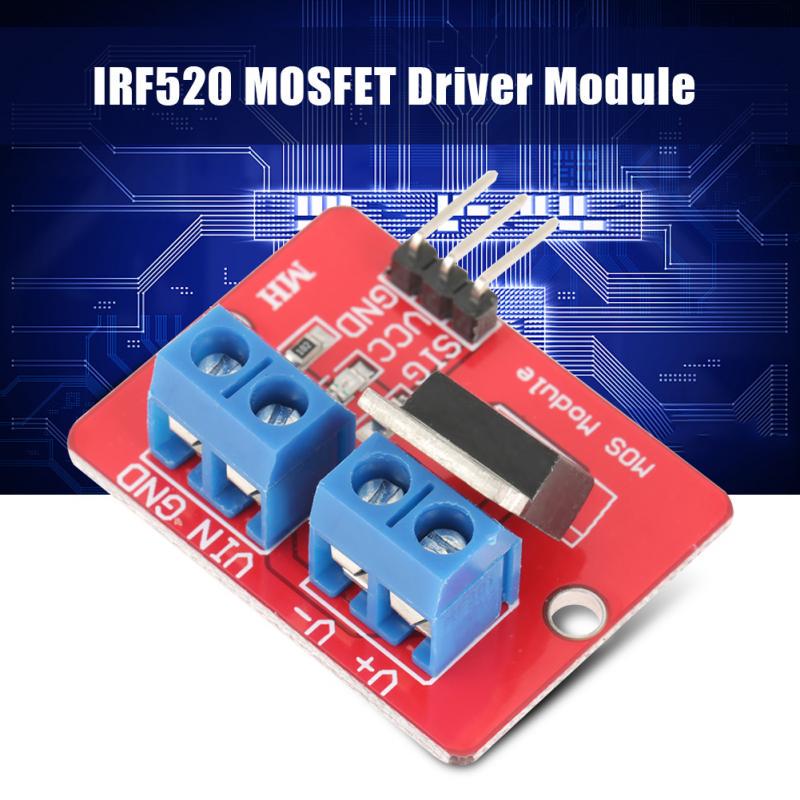 Buy 5pcs 3.3V/5V IRF520 MOSFET Driver Modules PWM Output Driving Boards ...