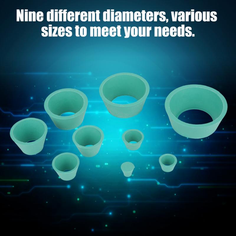 Buy 9 Pcs Filter Adapter Cones Rubber Stopper Buchner Funnel Flask ...