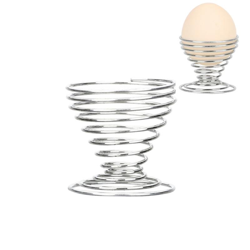 Buy Teppanyaki Egg Rack Stainless Steel Spring Egg Holder Beauty Egg ...