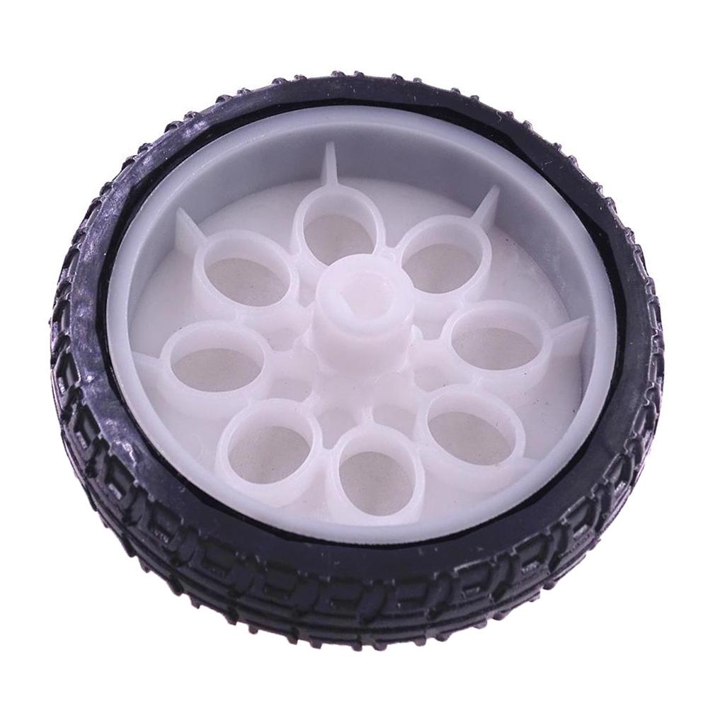 DIY Wheels Robot Smart Car Tires TT Motors Electronic Design Toys Small ...