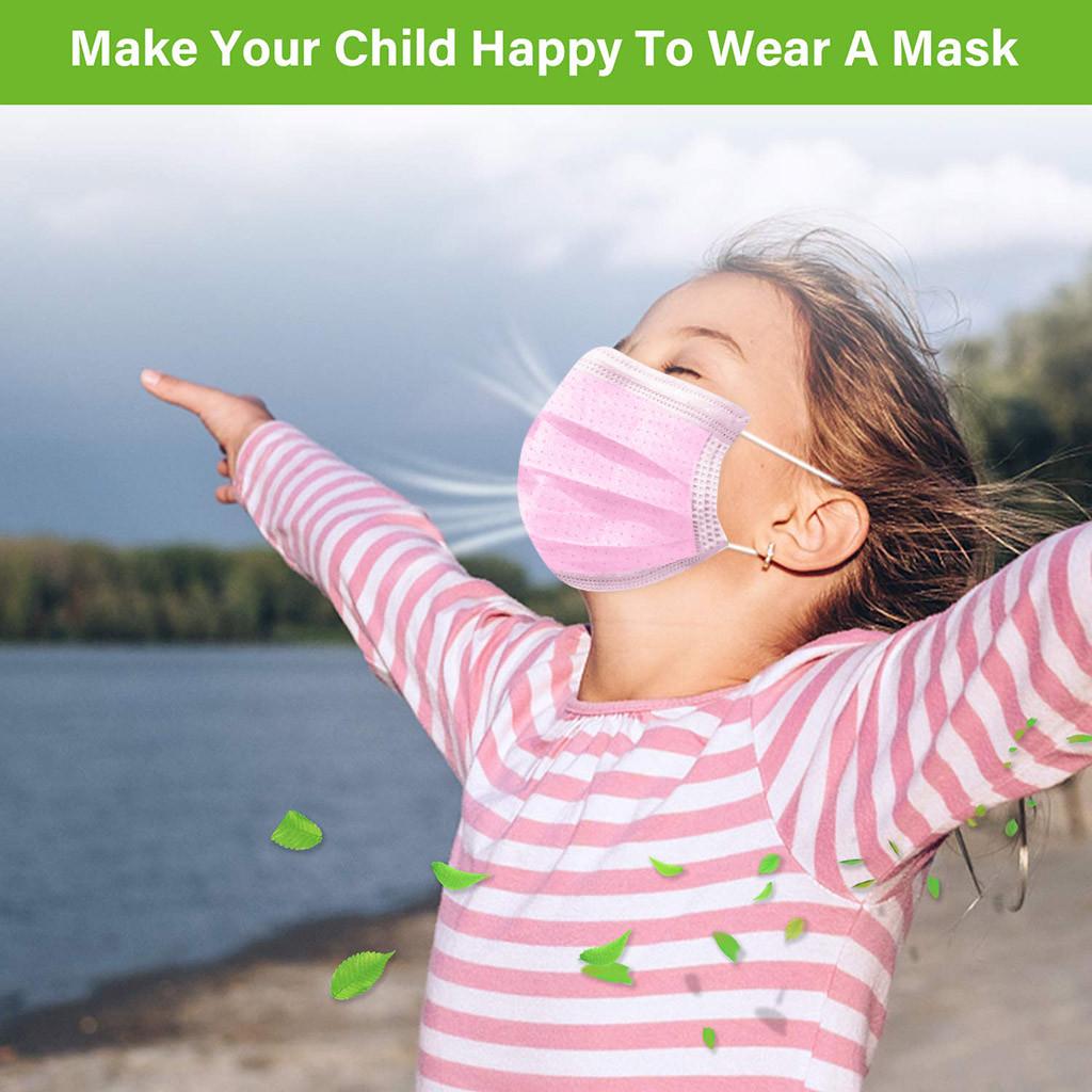 Buy Children's Three-Layer Protective Dust-Proof Cartoon Solid ...