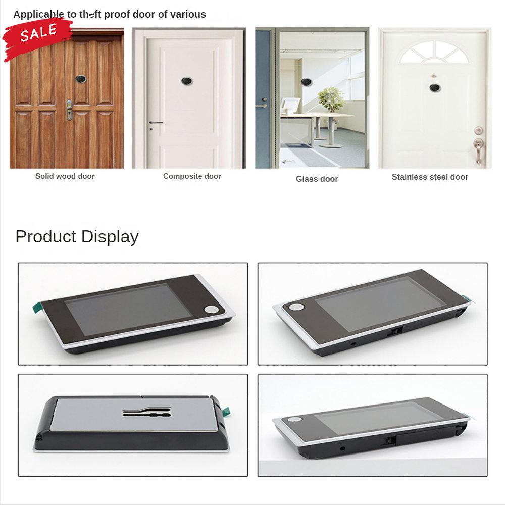 Buy New HD 3.5-inch visual doorbell Smart doorbell Smart cat's eye ...