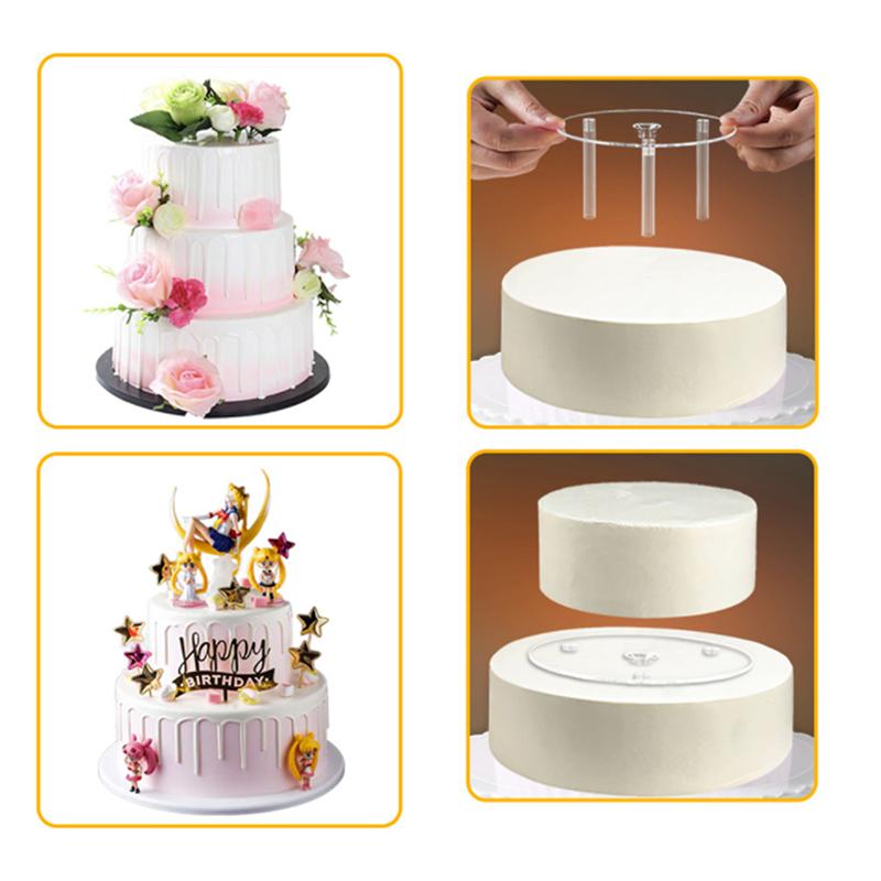 Buy Multi-Layer Cake Piling Bracket Cake Stand Support Frame Cake Diy ...