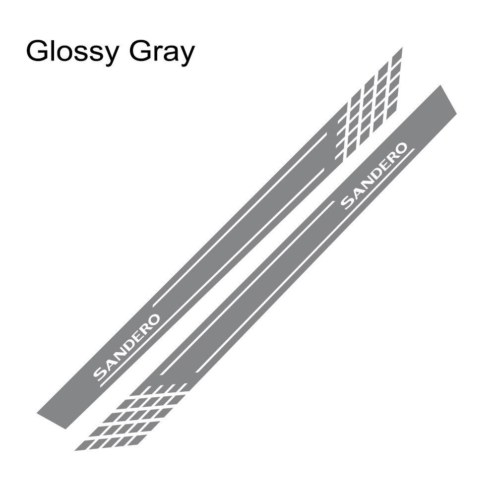 Autocollants latéraux de voiture, 2 pièces, Film vinyle pour Renault ...