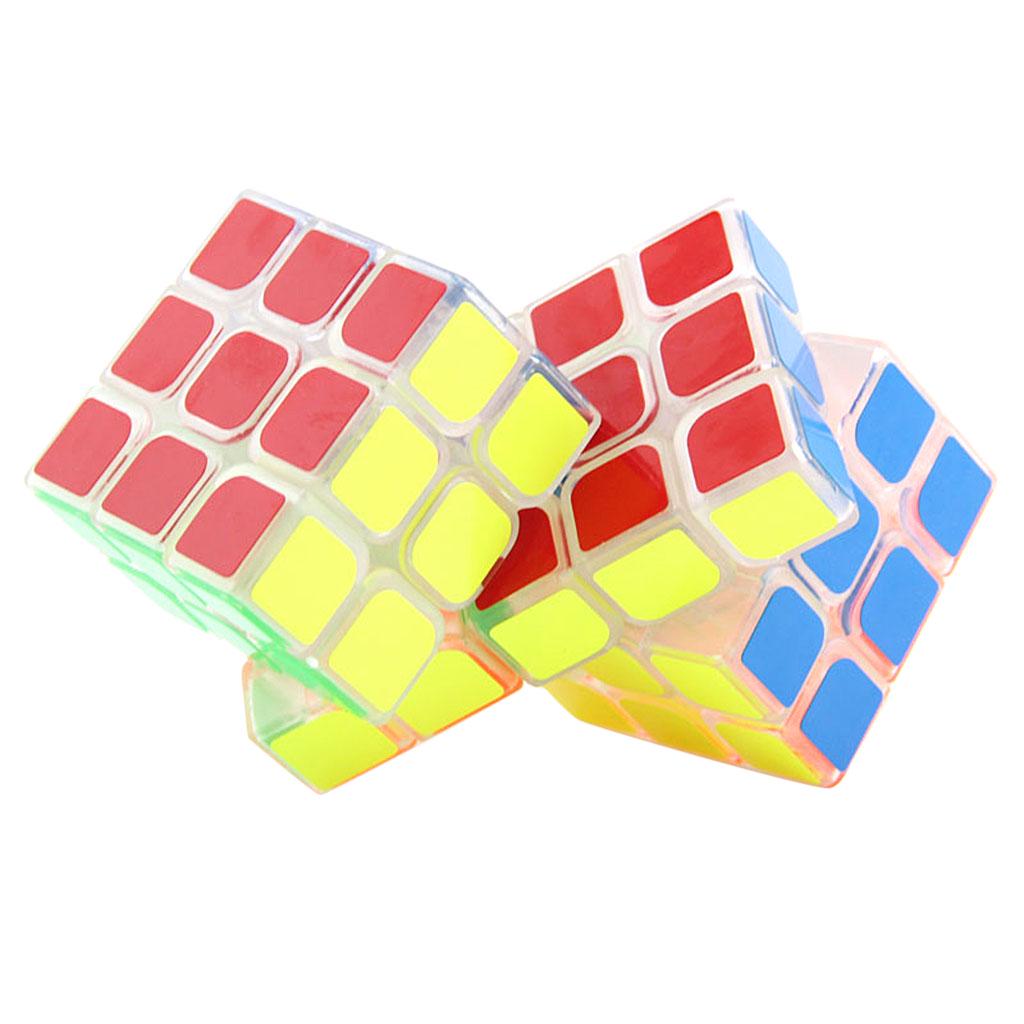 Buy 2in1 Conjoined Mirror Magic Cube Speed Twist Puzzle Brain Teaser ...