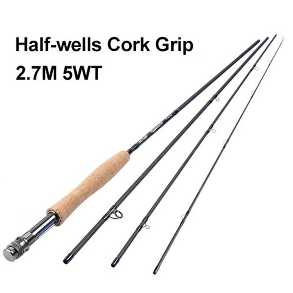Buy Goture Bluewater Fly Fishing Rod 4WT 5WT 8WT 9WT Hard Fly Rod 30T ...
