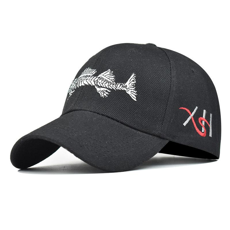 Satın alın FS 2023 Trendy Fish Bone Embroidery Hip Hop Caps For Women ...