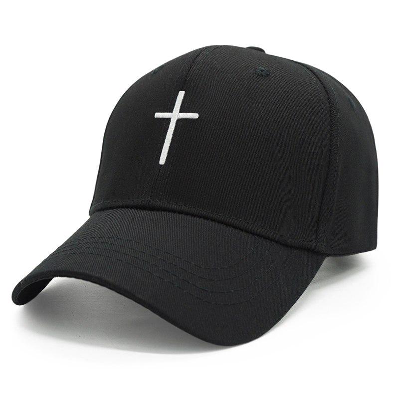 Buy Fashion Embroidery Cross Baseball Cap Men Women Snapback Hats ...